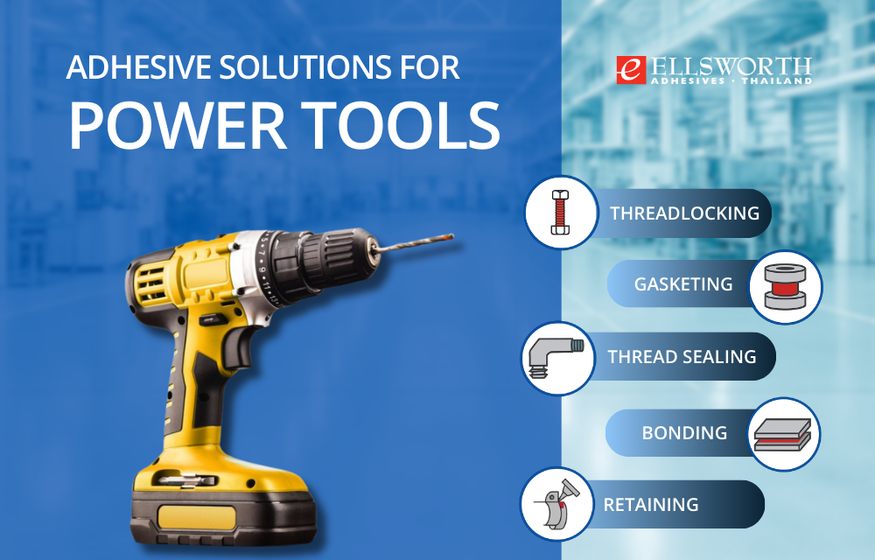 Loctite Bonding Solutions for Power Tool Assembly